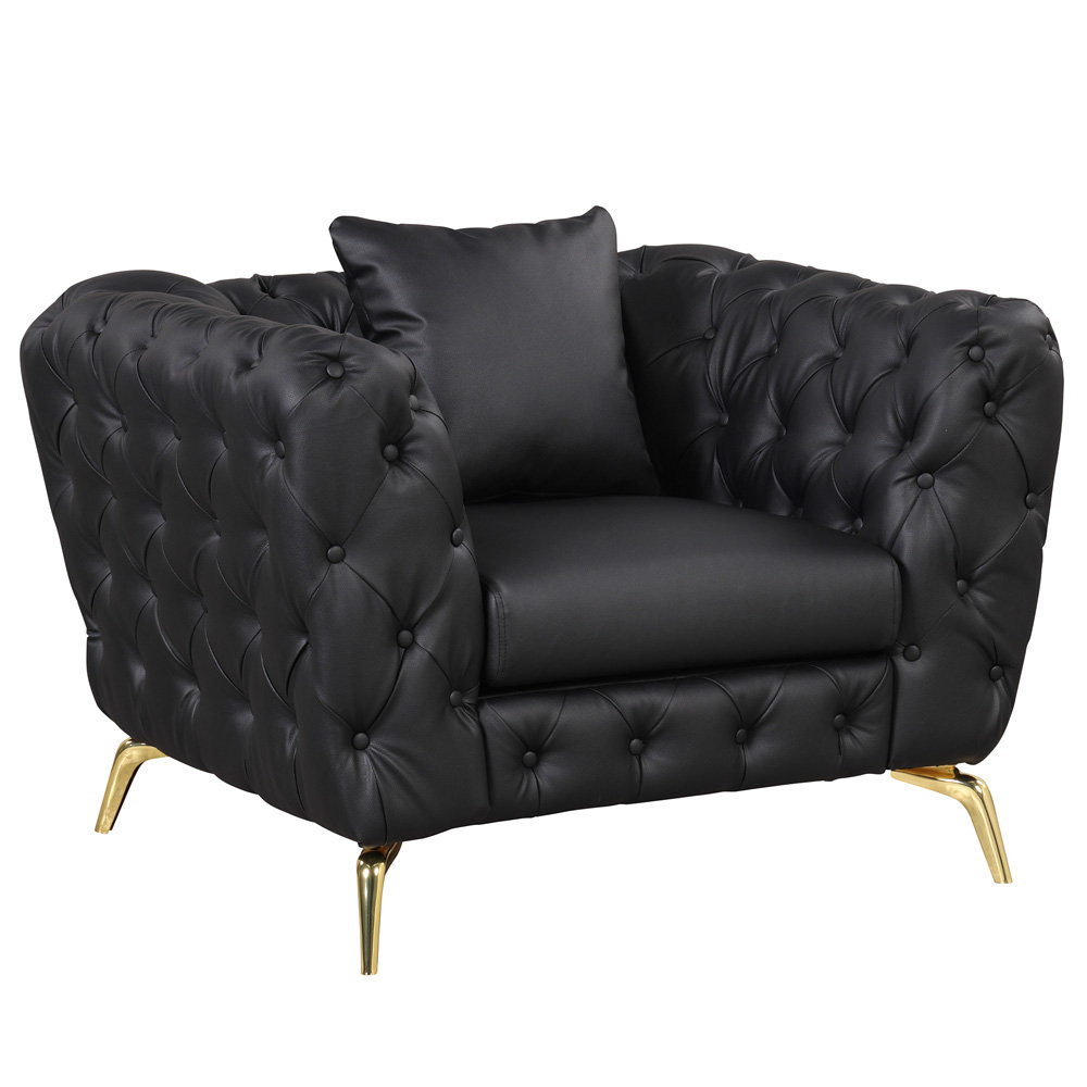 House of Hampton® Jareb Faux Leather Club Chair | Wayfair
