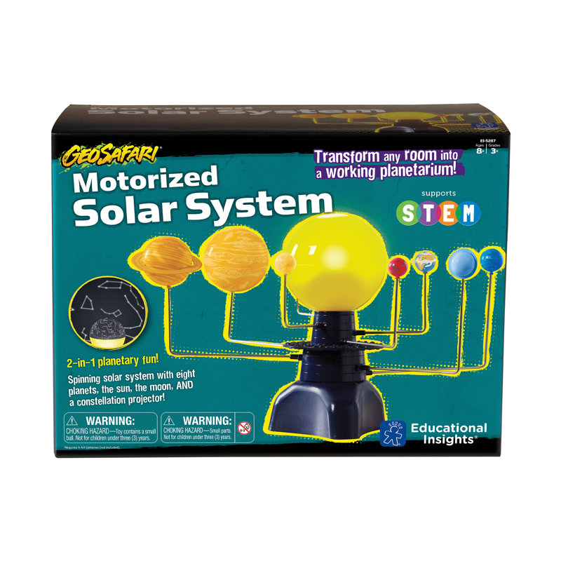 Educational Insights GeoSafari Motorized Solar System | Wayfair