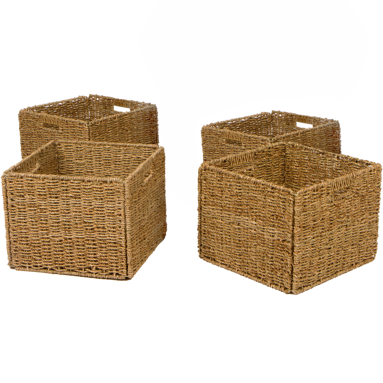 Bay Isle Home™ Wicker Basket Set & Reviews | Wayfair