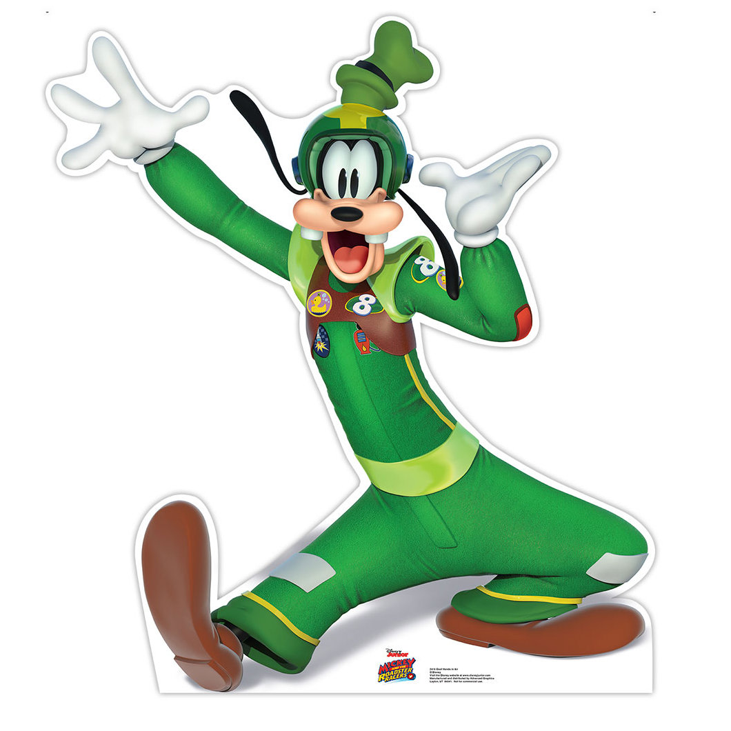 Advanced Graphics Goofy Hands in Air (Disney's Roadster Racers) Standup ...