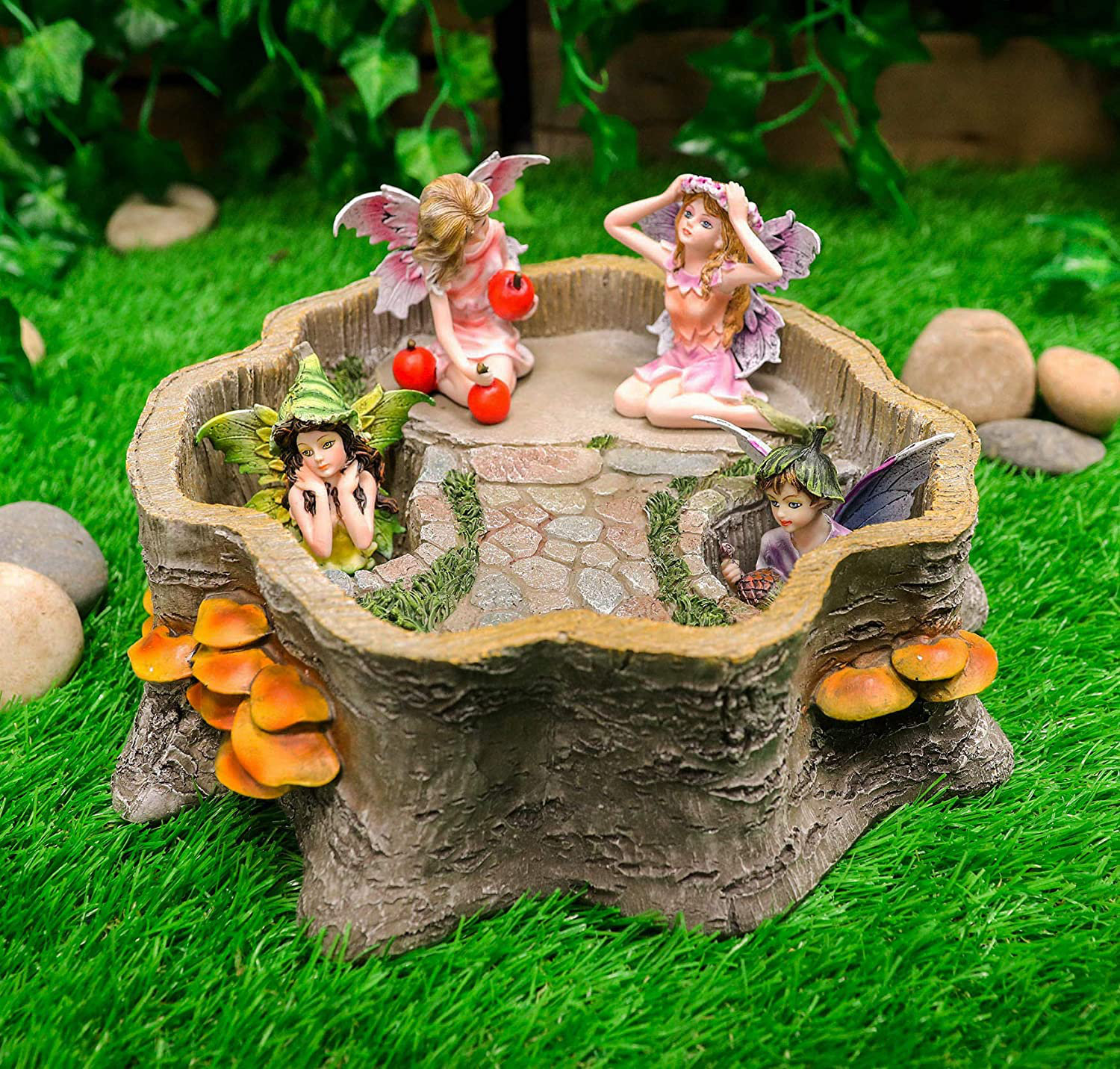 Trinx Enchanted Fairy Garden Starter Kit Set For Adults And Kids 5 ...
