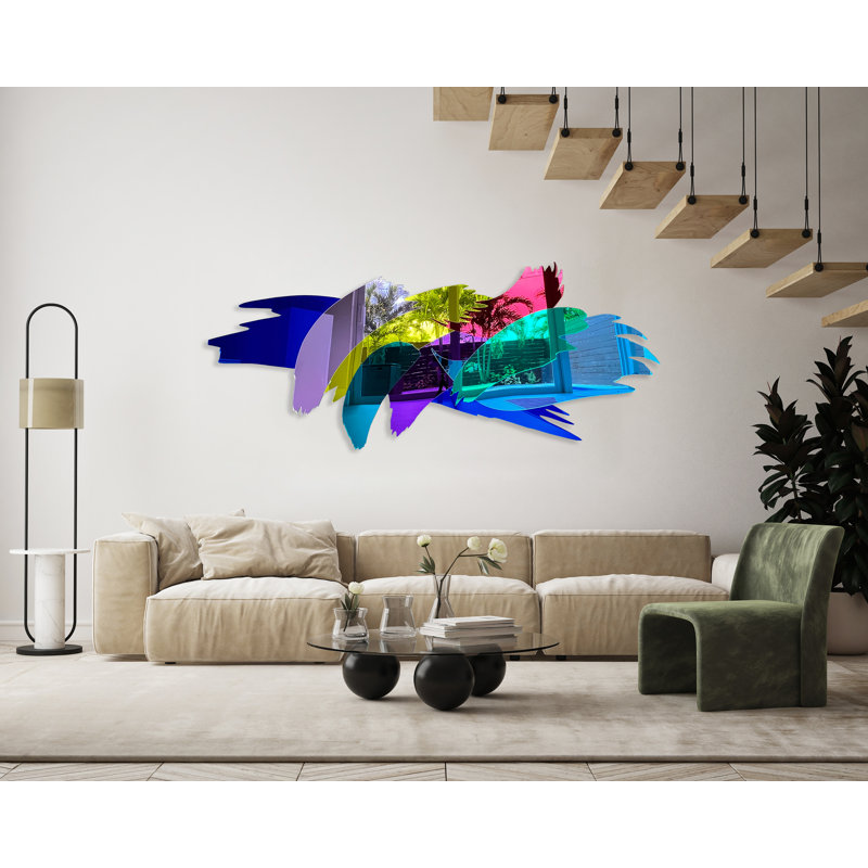 UniQstiQ Extra Large Wall Art / Mirrored Acrylic Art/ Wall Art / Made ...