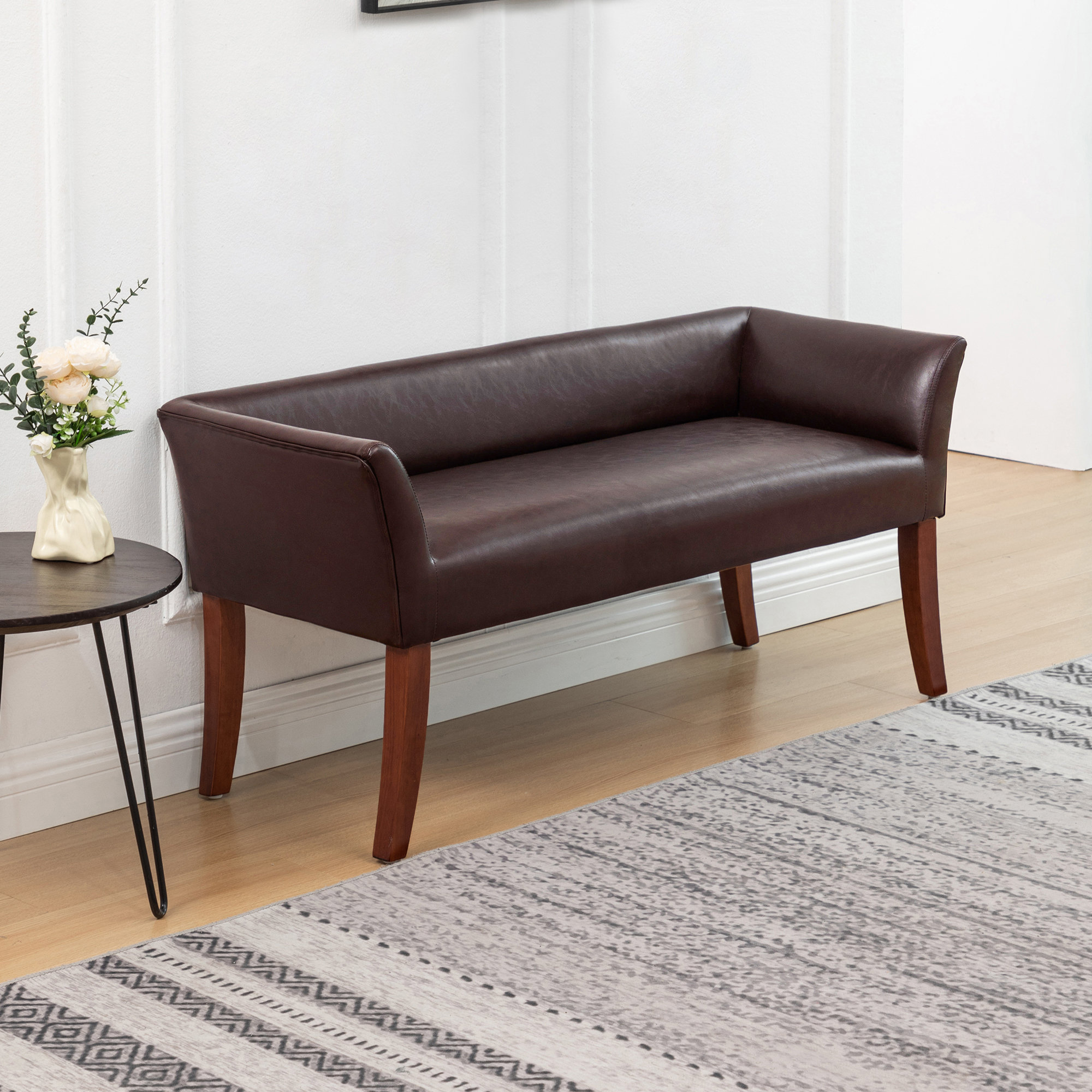 Winston Porter Winston Entryway Window Accent Seating Bench | Wayfair