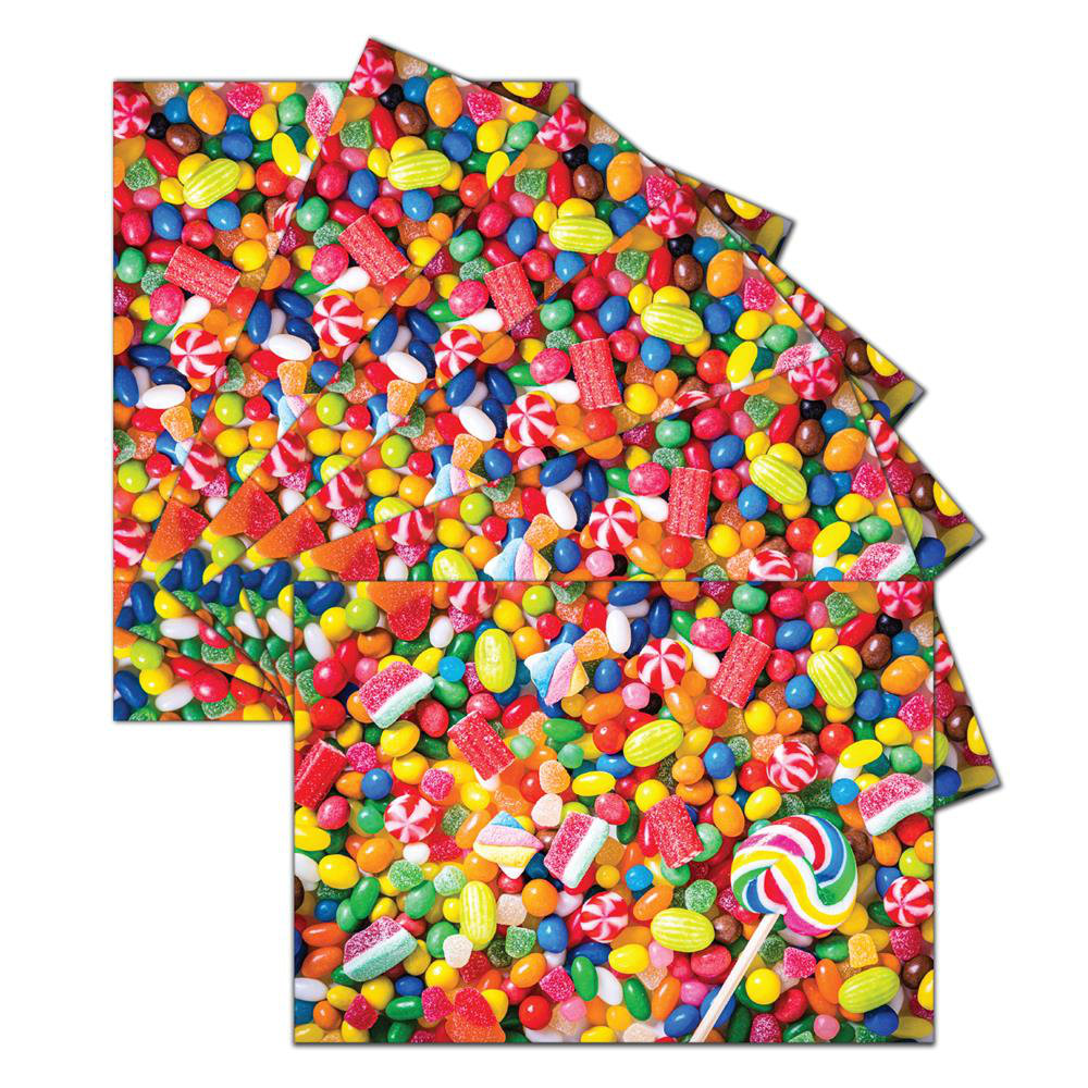 East Urban Home Jilberto Vinyl Abstract Placemat And Napkin Set | Wayfair