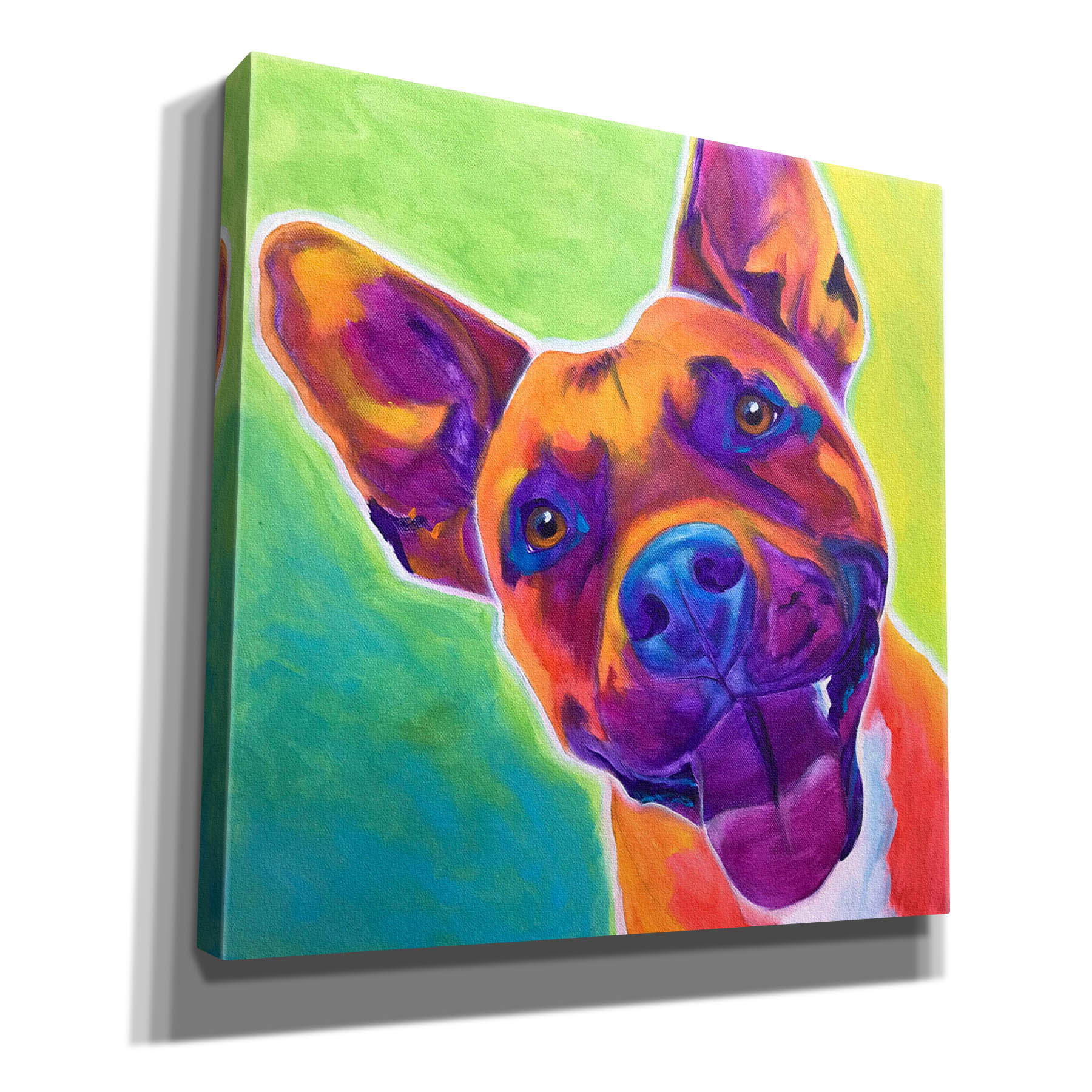 Red Barrel Studio® " Pit Bull - Billy " by Dawg Painter | Wayfair