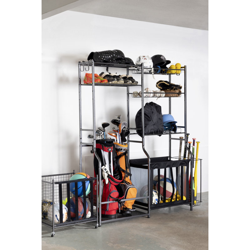 WFX Utility™ Freestanding Sports Rack & Reviews | Wayfair