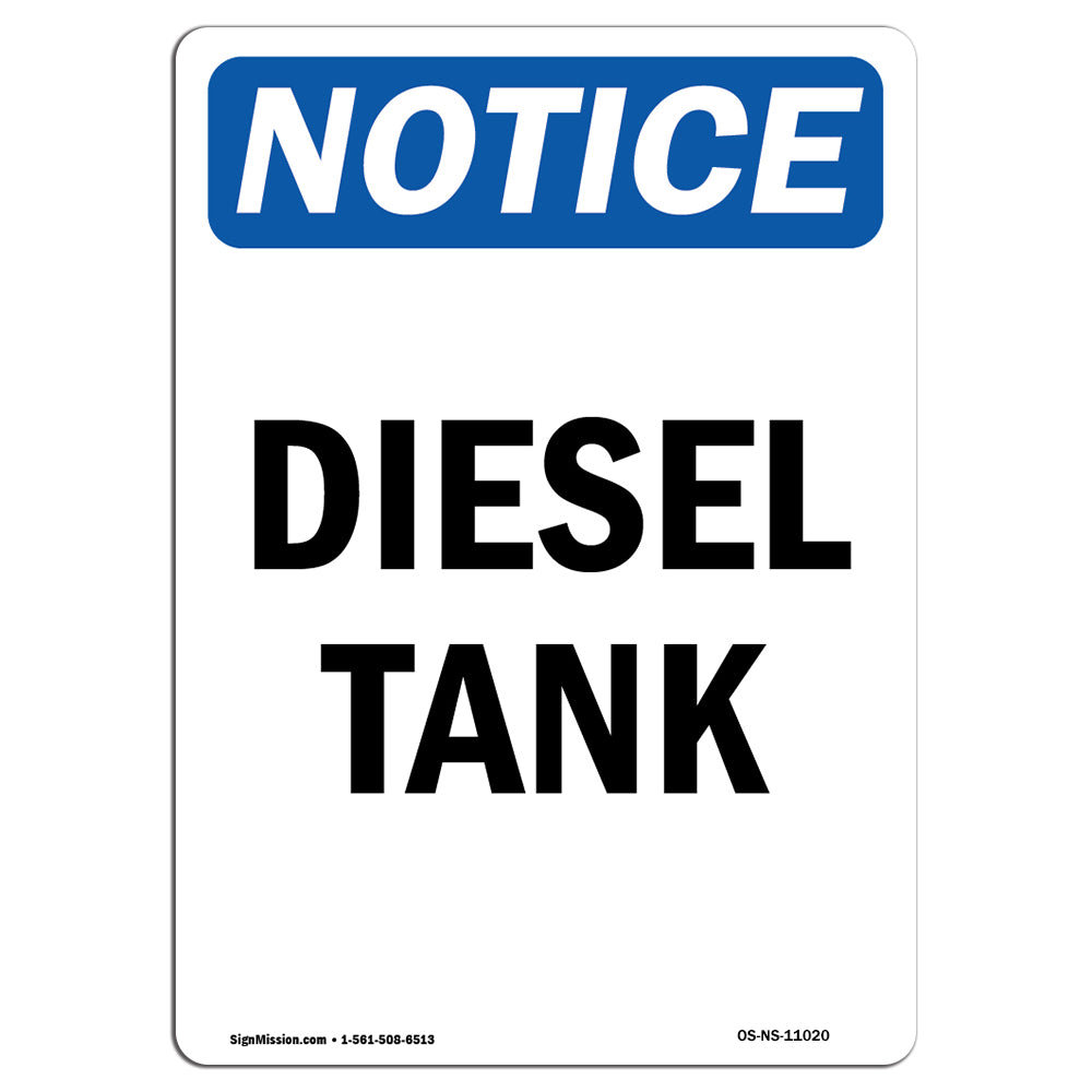 SignMission Diesel Tank Sign | Wayfair