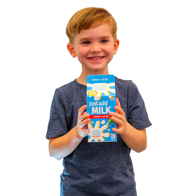 Griddly Games Just Add Milk Science + Art Kit | Wayfair