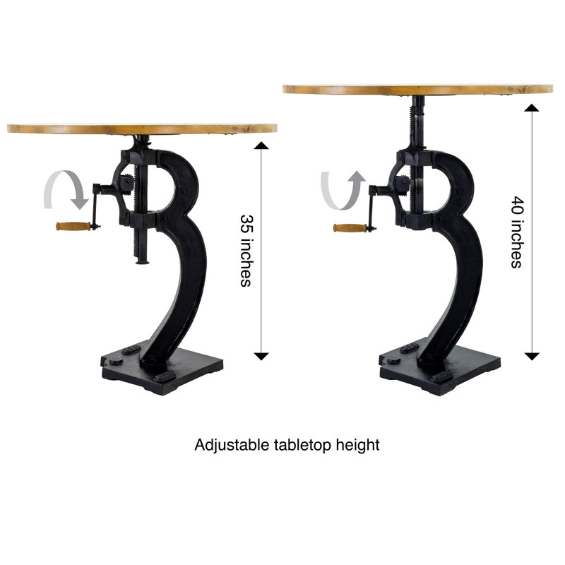 Trent Austin Design® Reiber Adjustable Height Pub Table "& Reviews ...