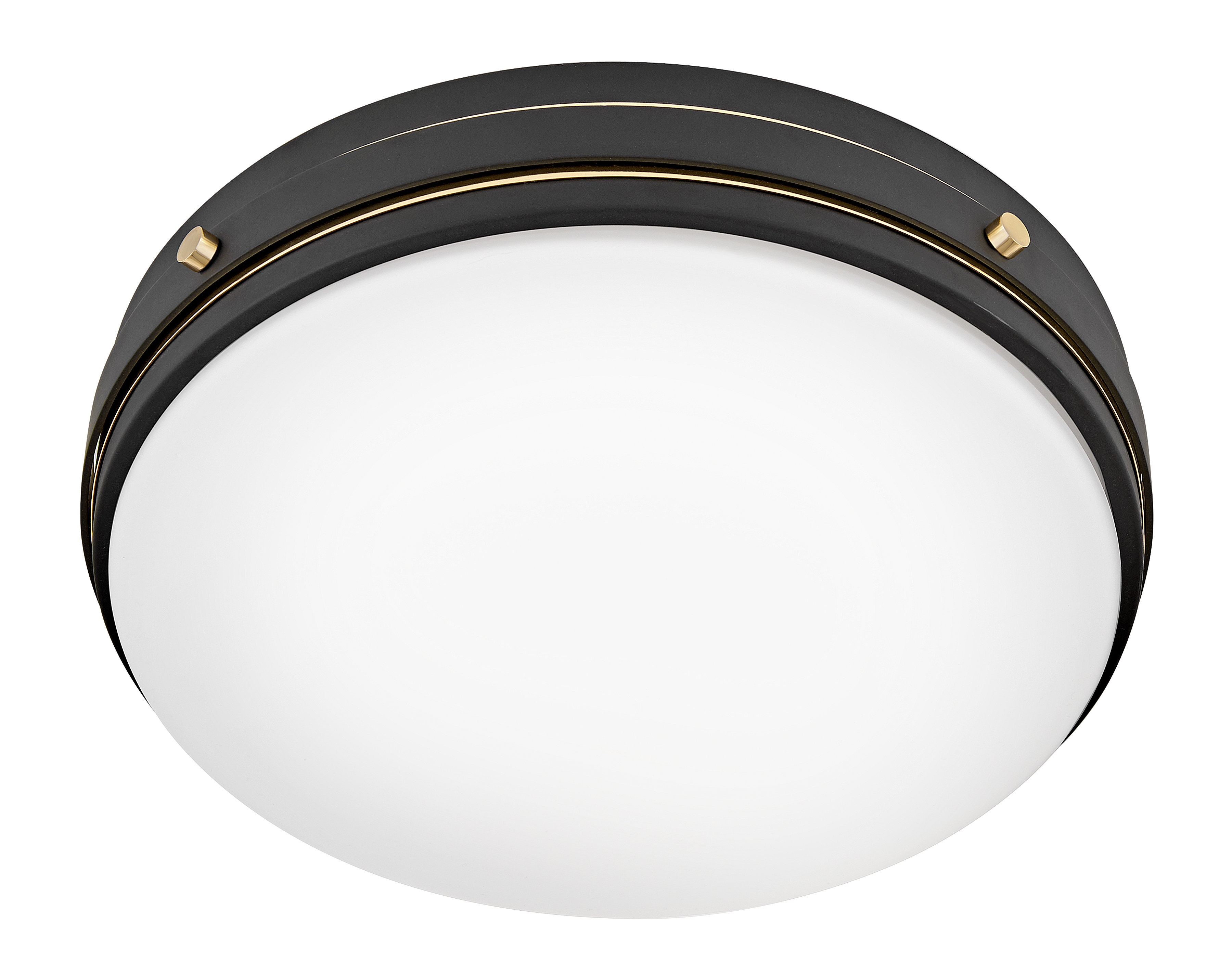 Hinkley Lighting Hinkley Oliver 15.75" 3-Light Shallow Flush Mount ...