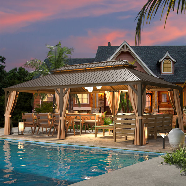 Hardtop Gazebos | Wayfair