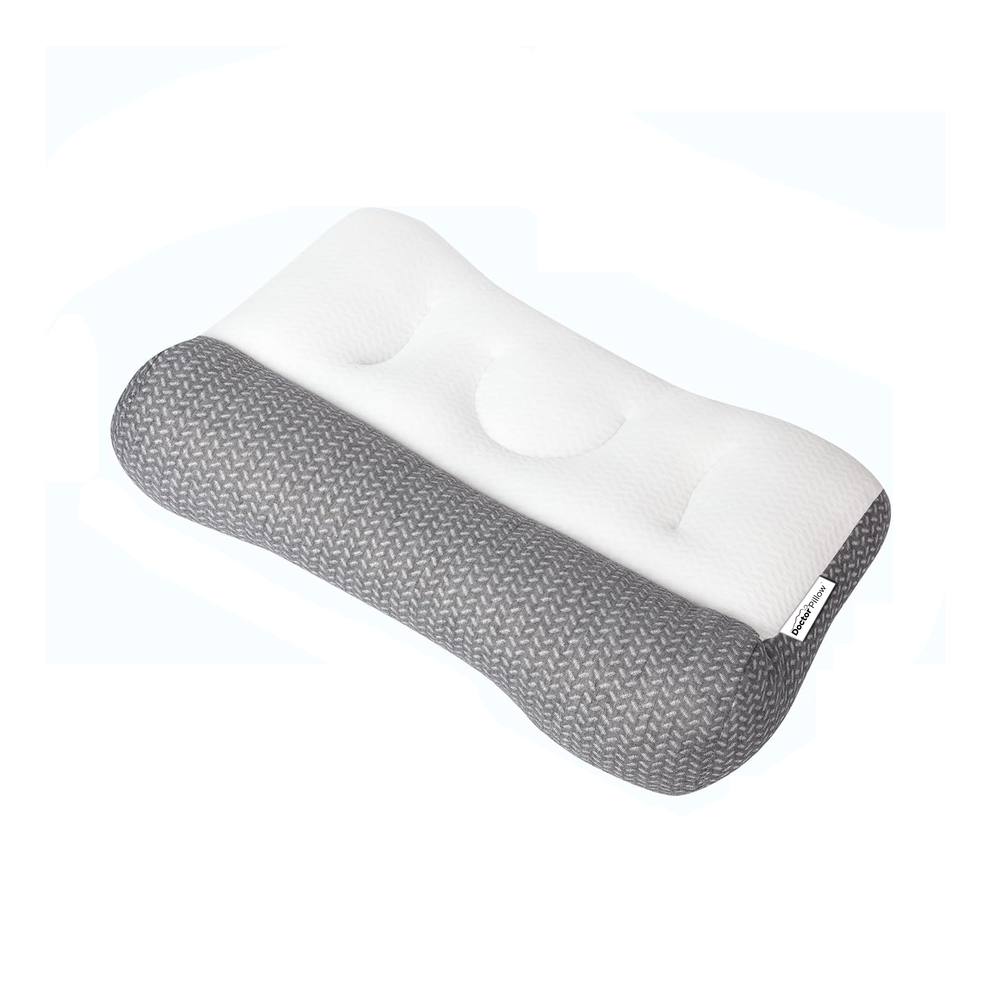 Alwyn Home Doctor Pillow Ergonomic Pain Relief Pillow – Grey ...