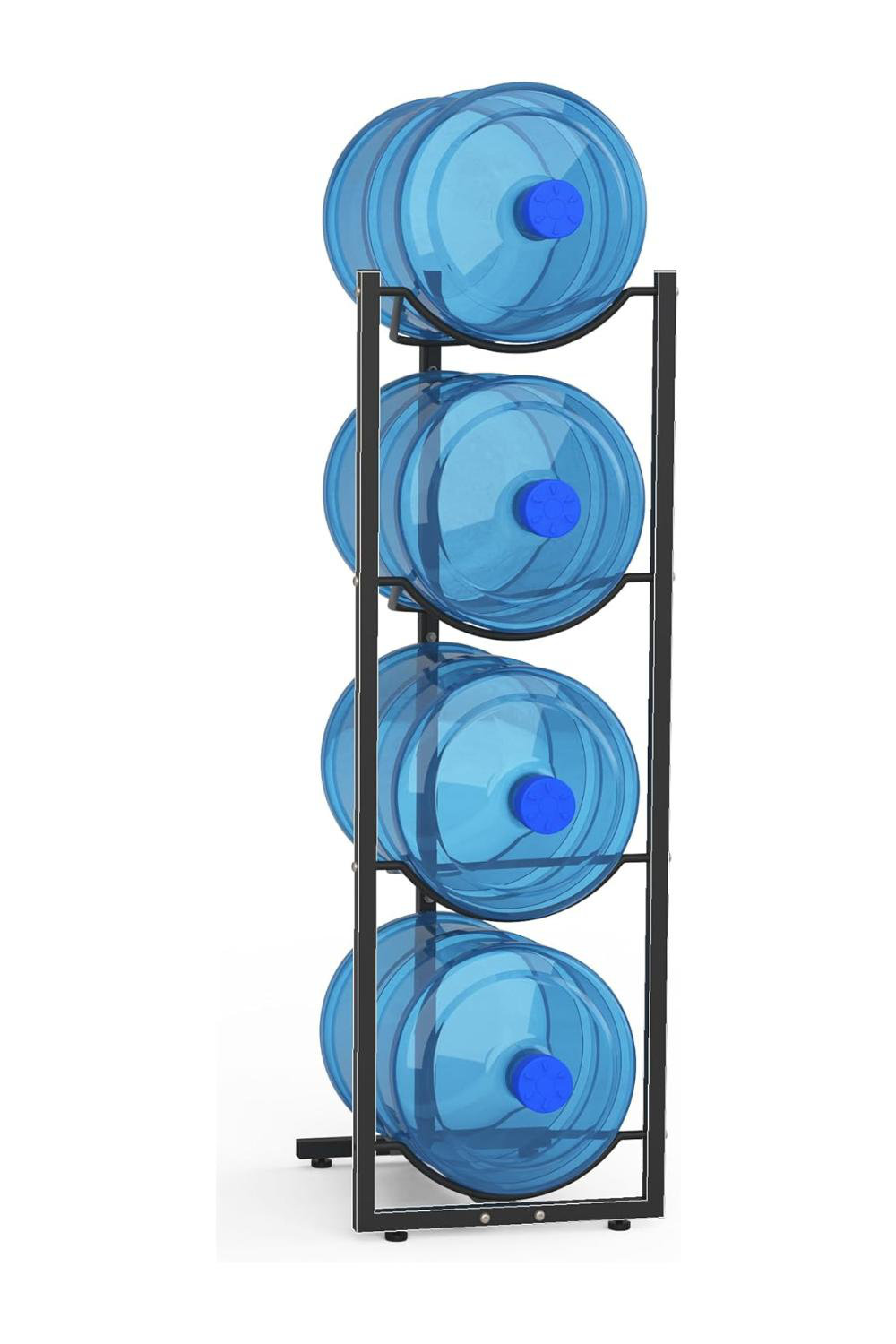 17 Stories 4 Tier Stackage 5 Gallon Coller Water Bottle Organizer 5 Gal ...