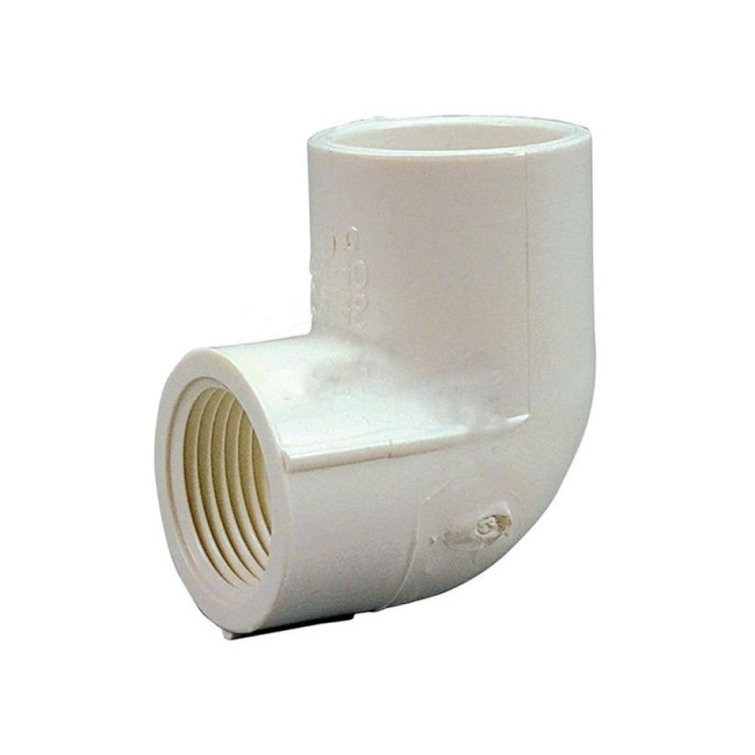 Plumbing N Parts 0.75 in. Beige Plastic PVC 90 Elbow PNP-38305 ...