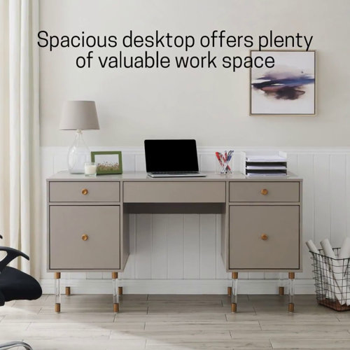 Willa Arlo Interiors Thorton Writing Desk & Reviews | Wayfair