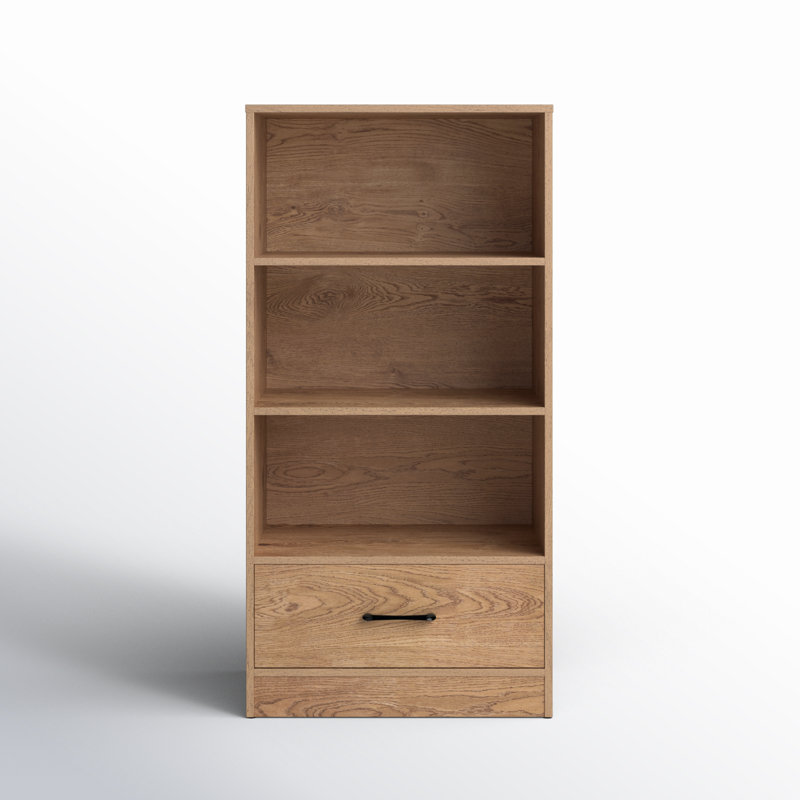 Wade Logan® Bienaime Storage Bookcase | Wayfair