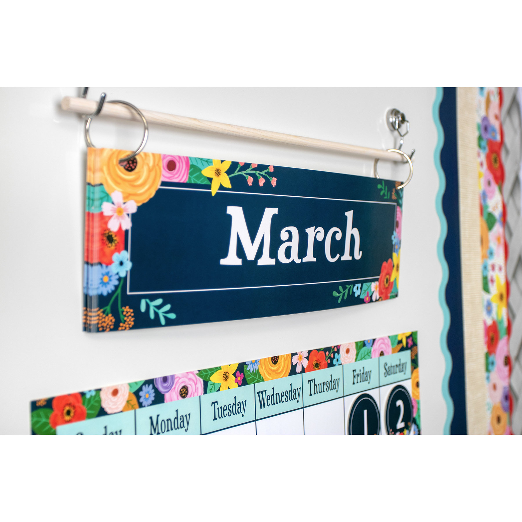 Teacher Created Resources Wildflowers Monthly Headliners | Wayfair