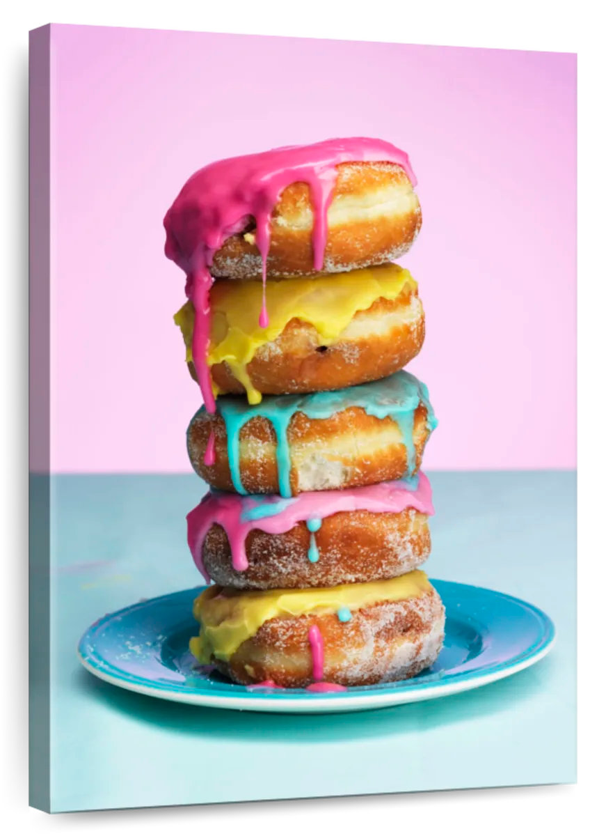 Elephant Stock Frosted Doughnut Stack | Wayfair