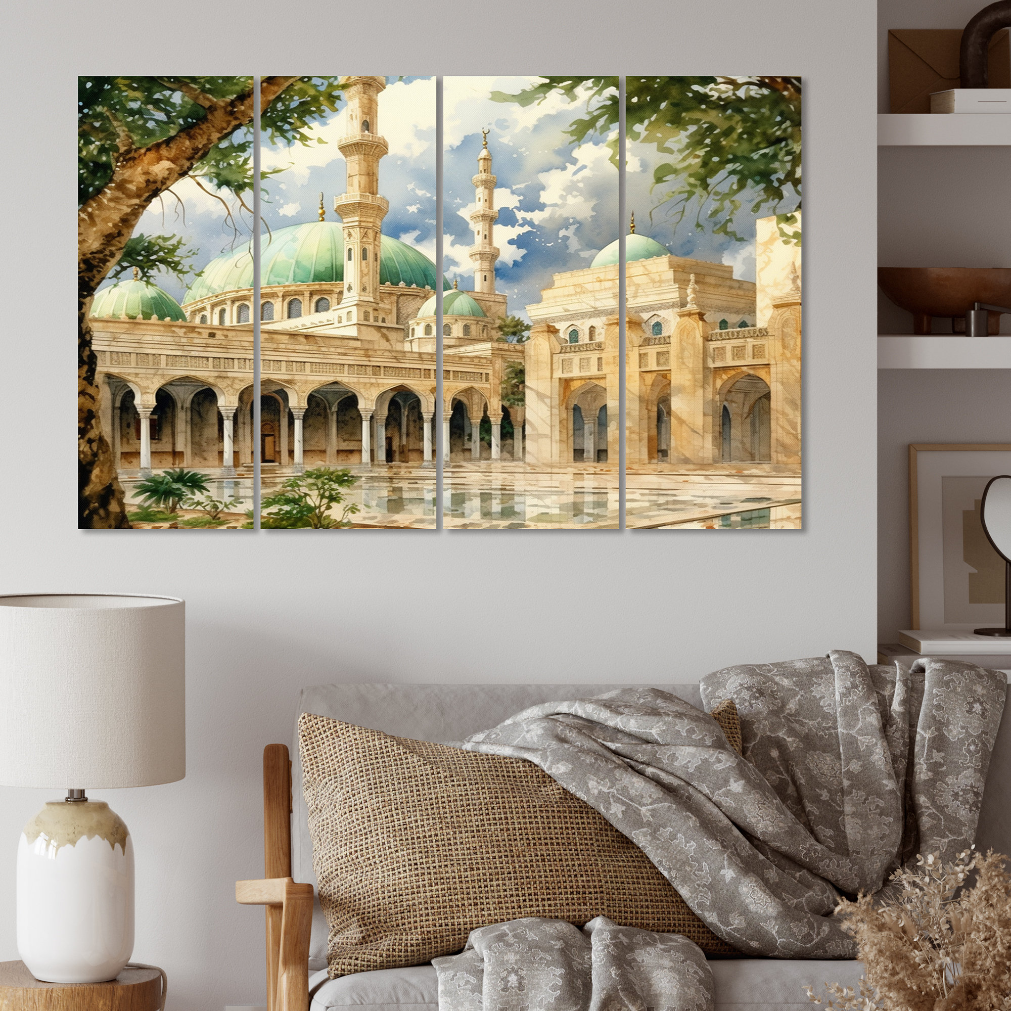 Alcott Hill The Prophets Mosque Religious I - Islamism Metal Wall Art ...