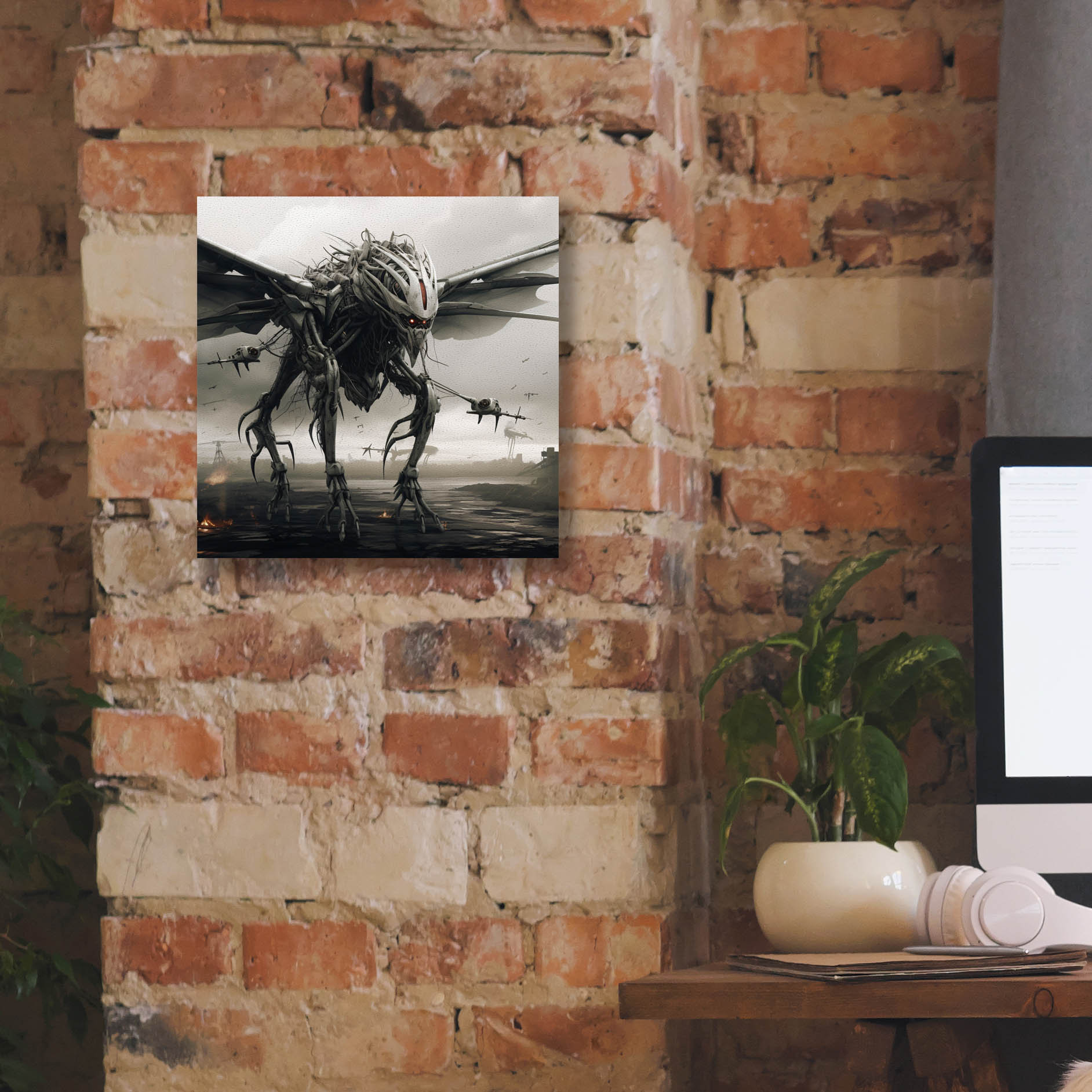 Epic Graffiti 'Dread Horizon' by r3darch0n Canvas Wall Art | Wayfair