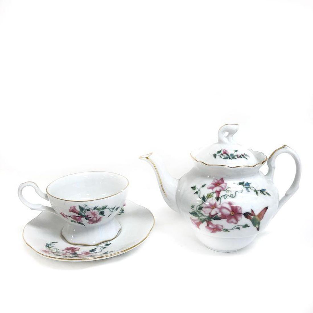 Red Barrel Studio® Boback Porcelain China Tea For One Set | Wayfair