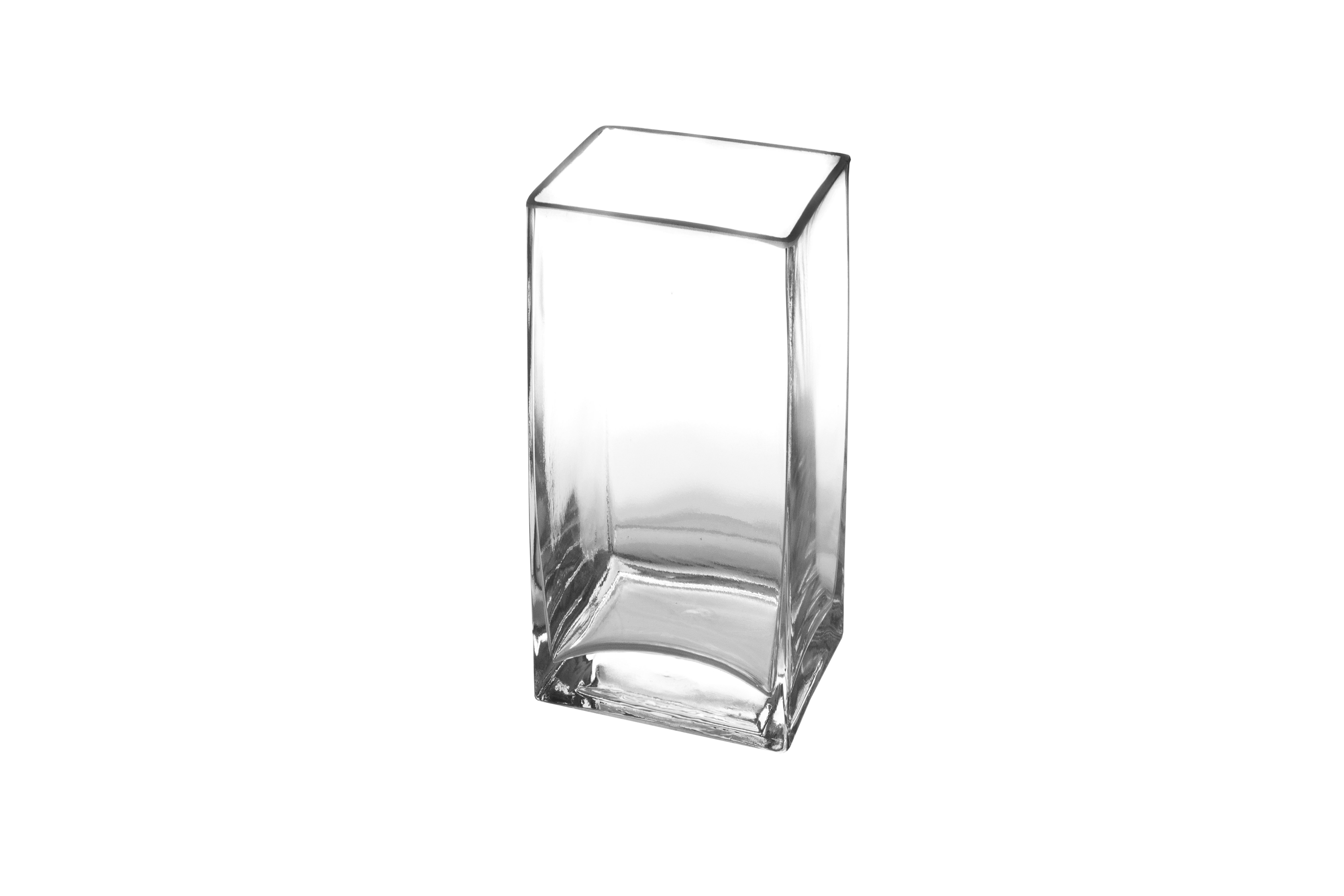 Wrought Studio™ 5x4x12 Rectangle Clear Glass | Wayfair