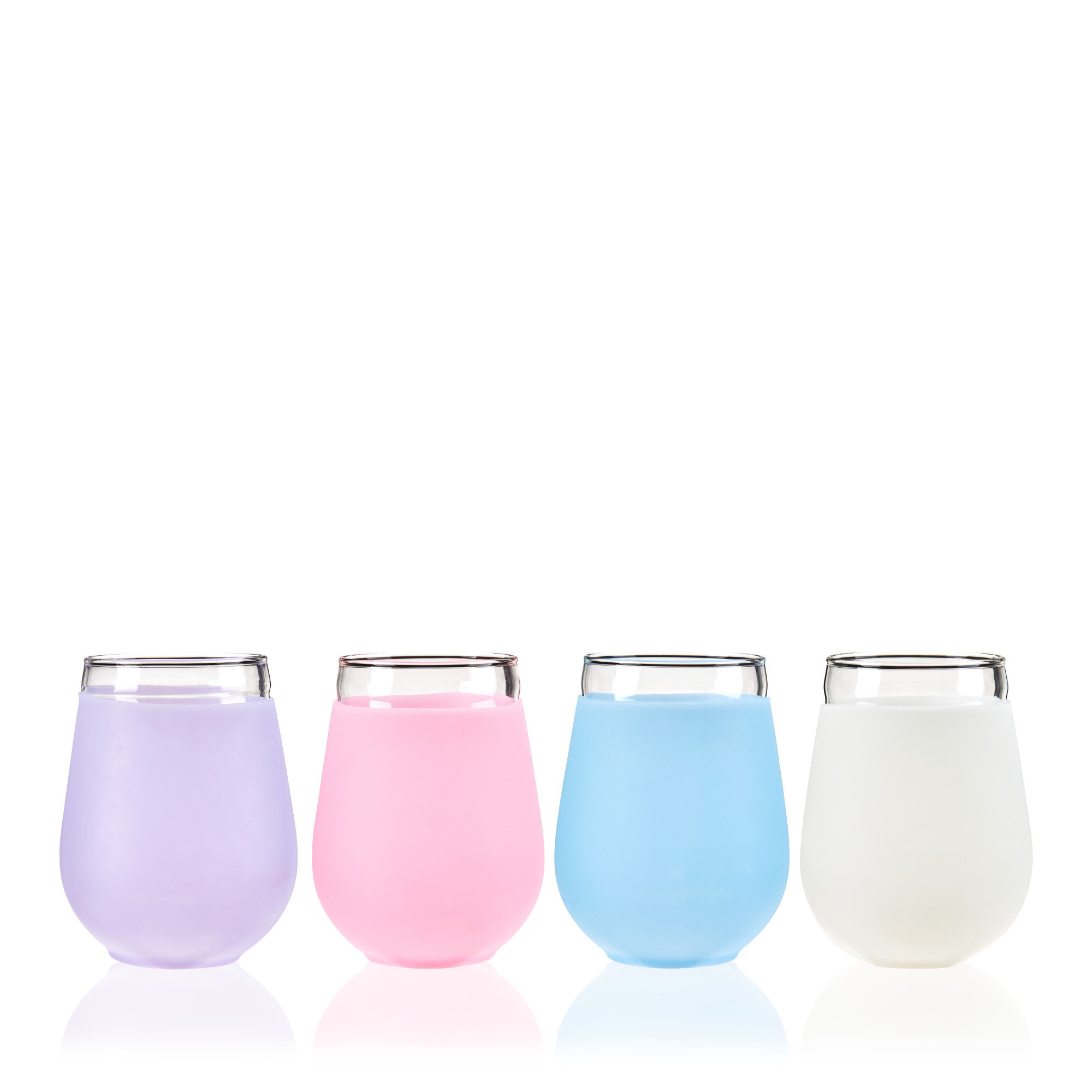 True Flexi Wine Glasses, in Multicolor | Wayfair