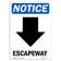 SignMission Escapeway Sign with Symbol | Wayfair