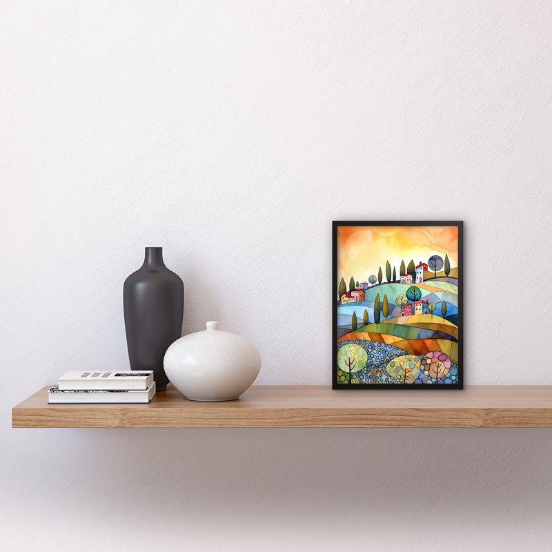 Marlow Home Co. Italian Countryside Midsummer Landscape Folk Art ...