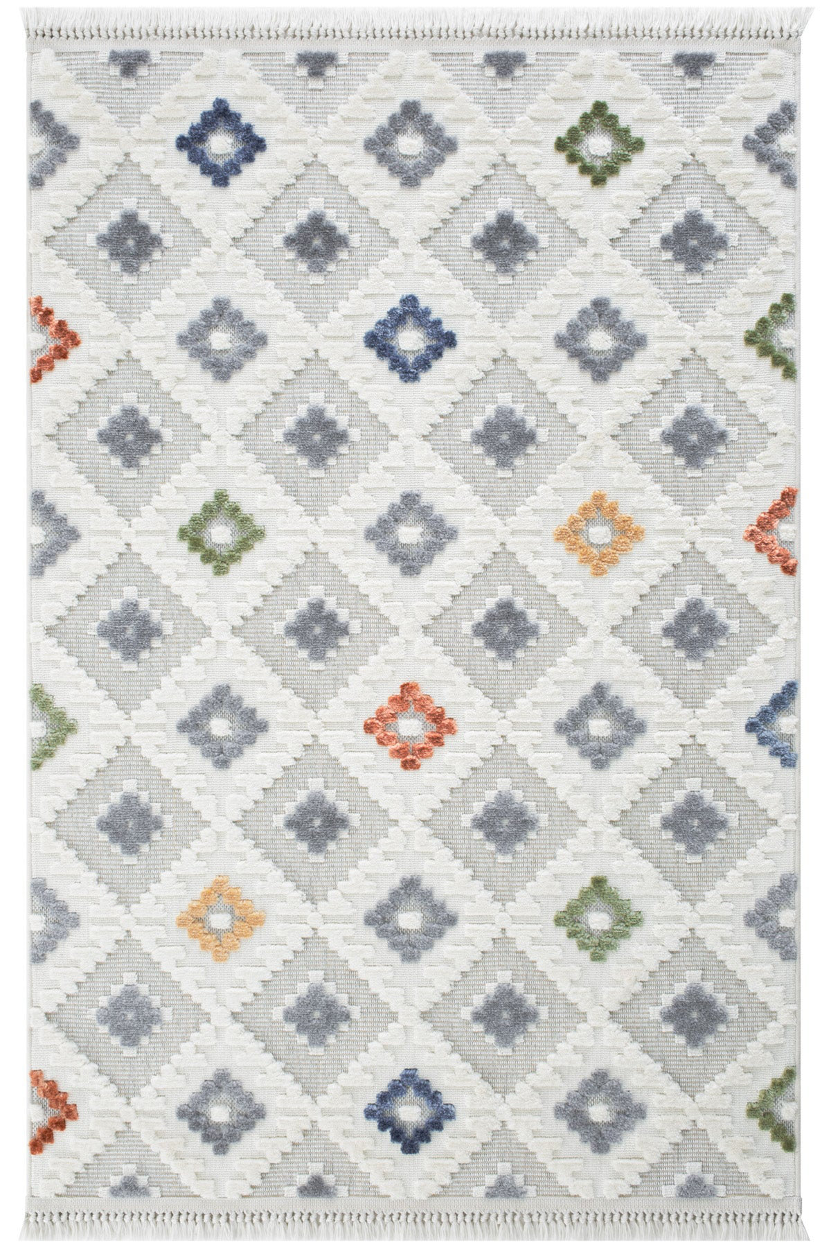 Hokku Designs Pietra Multi Soft Textured Modern Living Room Rug ...