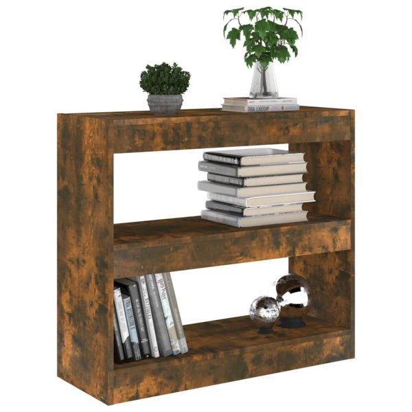 Latitude Run® Book Cabinet Room Divider Display Book Rack Room ...