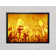 Bright Star Golden Slash Flowers - Single Picture Frame Print on Canvas ...