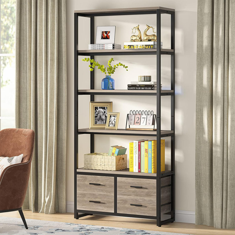 Mercer41 Fabyola Etagere Bookcase & Reviews | Wayfair