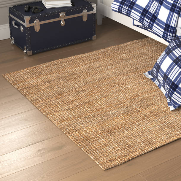 Beachcrest Home Erroll Handmade Flatweave Jute/Sisal Brown Rug ...