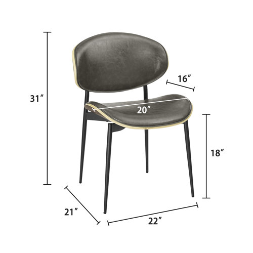 Union Rustic Solid Back Side Chair | Wayfair