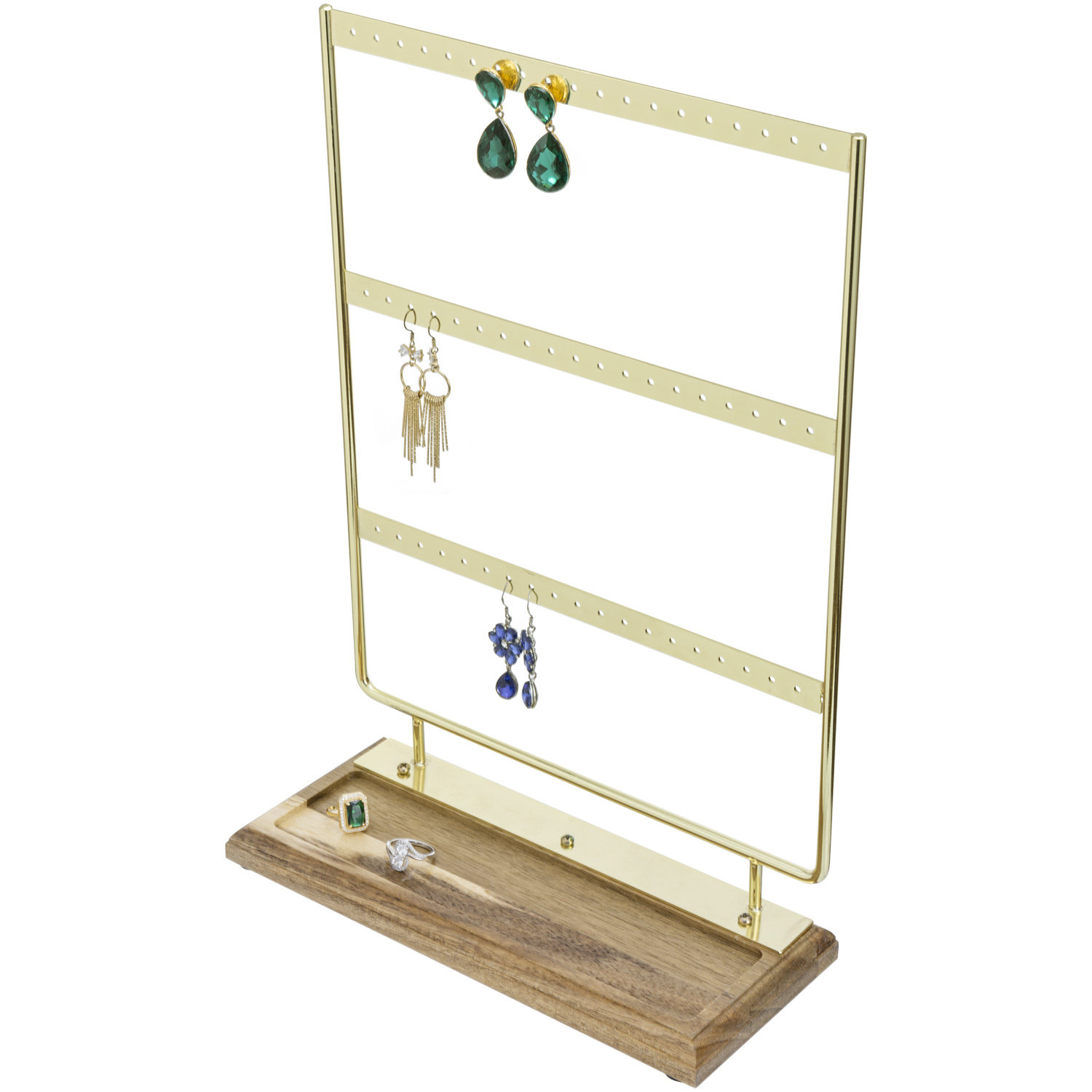 Mercer41 3 Tier Earing Display Stand Jewelry Holder | Wayfair