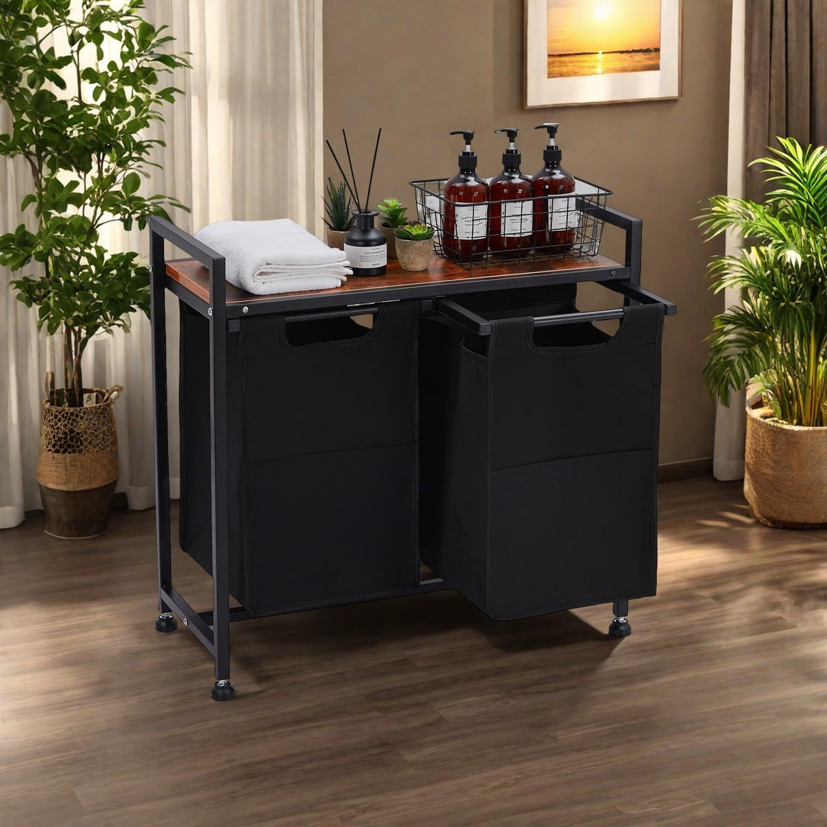 Espiron Optimum Laundry Hamper, Laundry Basket Organizer Laundry Sorter ...