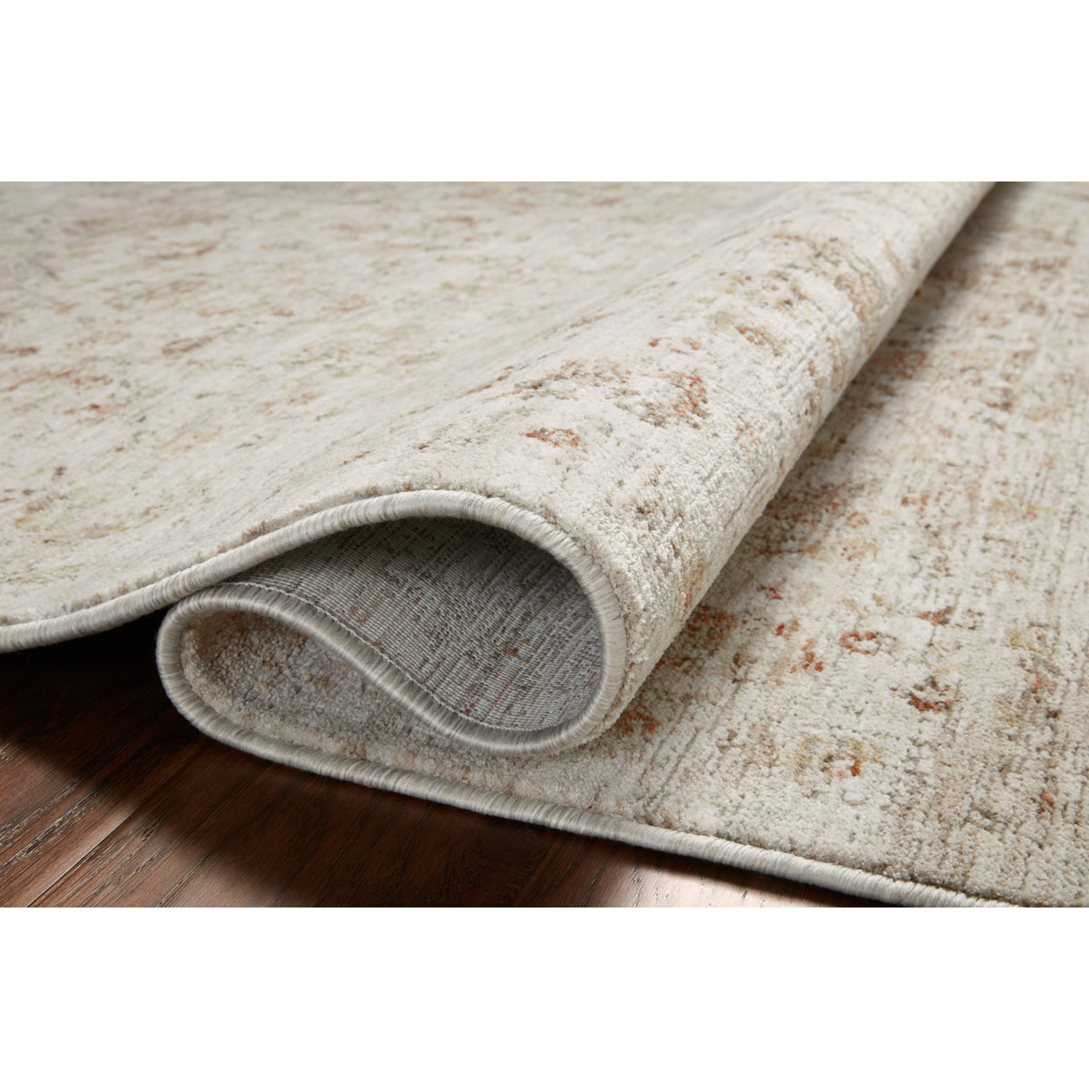 Amber Lewis x Loloi Honora Beige / Spice Area Rug & Reviews | Wayfair