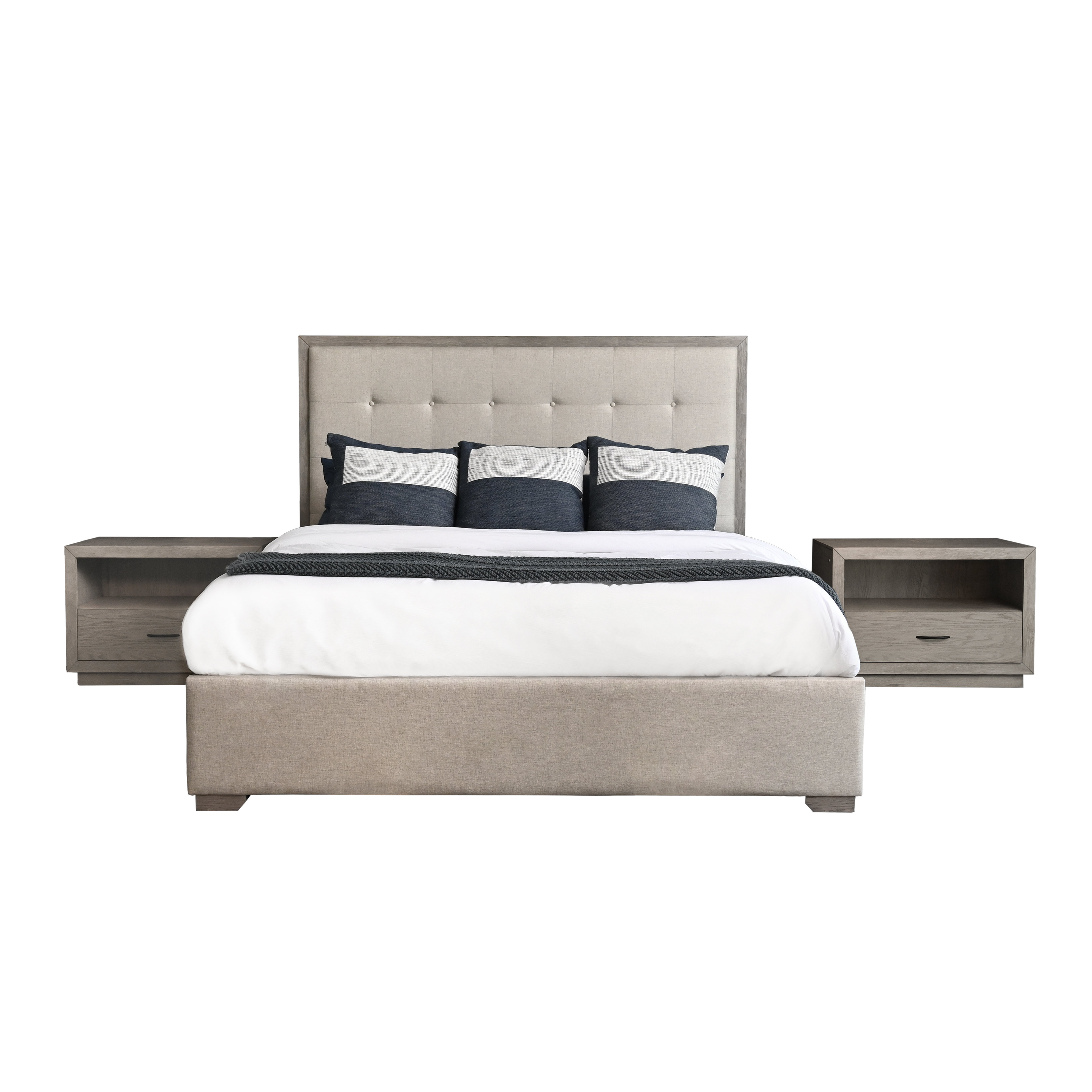 Joss & Main Cosmo Upholstered Platform Configurable Bedroom Set | Wayfair