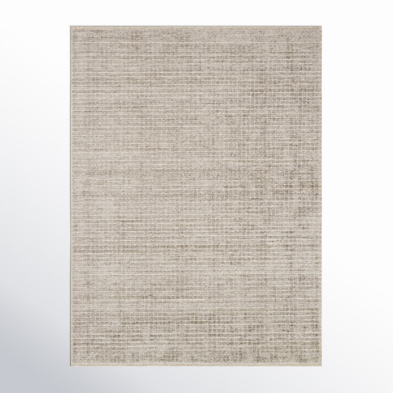 Shenade Hand Loomed Stone Rug | AllModern