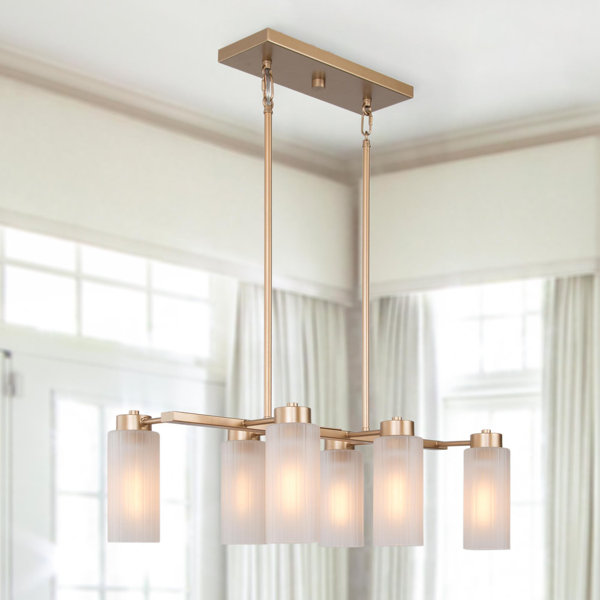 Everly Quinn Acari 6 - Light Dimmable Chandelier & Reviews - Wayfair Canada