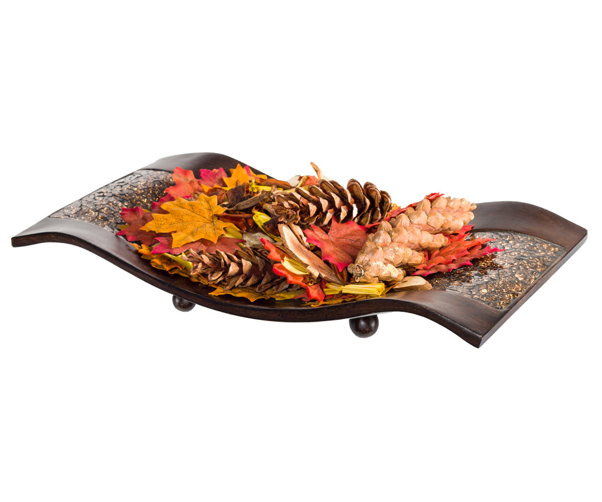 Creative Scents Schonwerk Centerpiece Resin Rectangle Decorative Plate ...