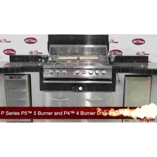 Cal Flame P4 Stainless Steel 4-Burner Liquid Propane BBQ Bundle | Wayfair
