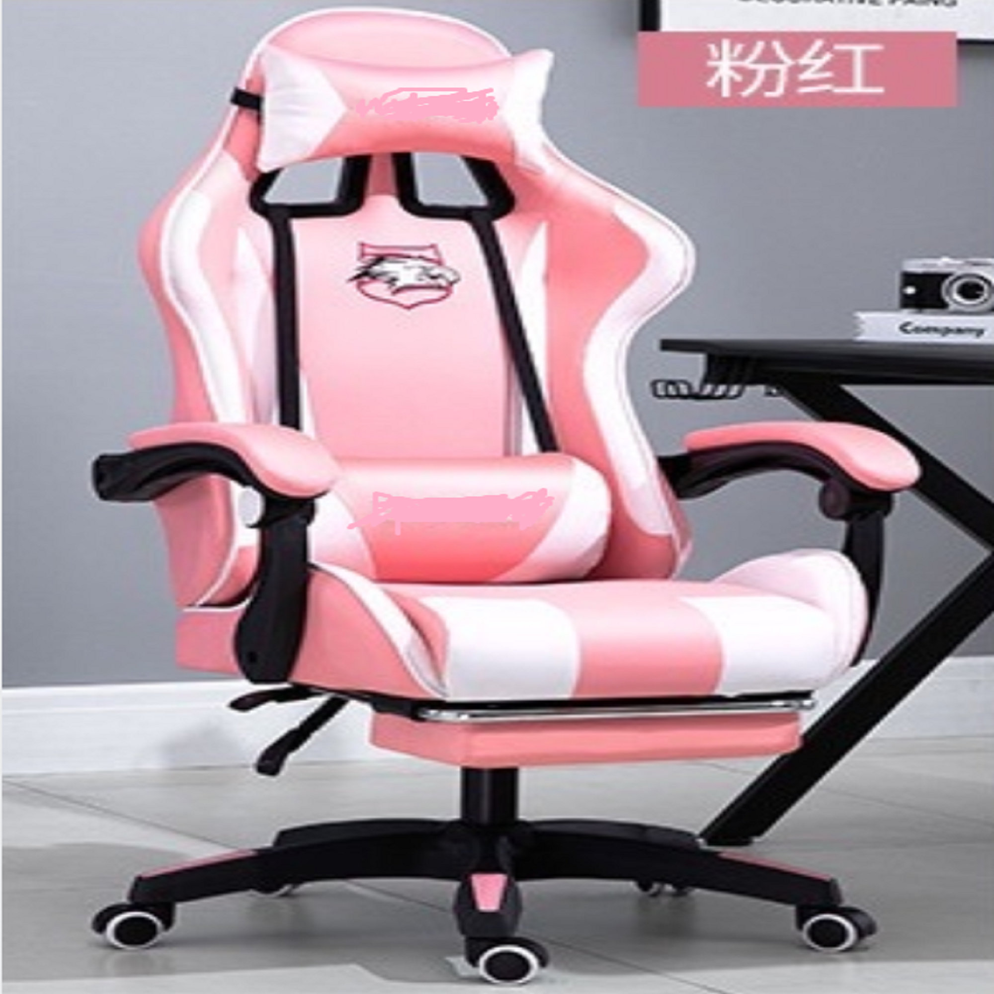 Inbox Zero Adjustable Reclining Ergonomic Faux Leather Swiveling PC ...