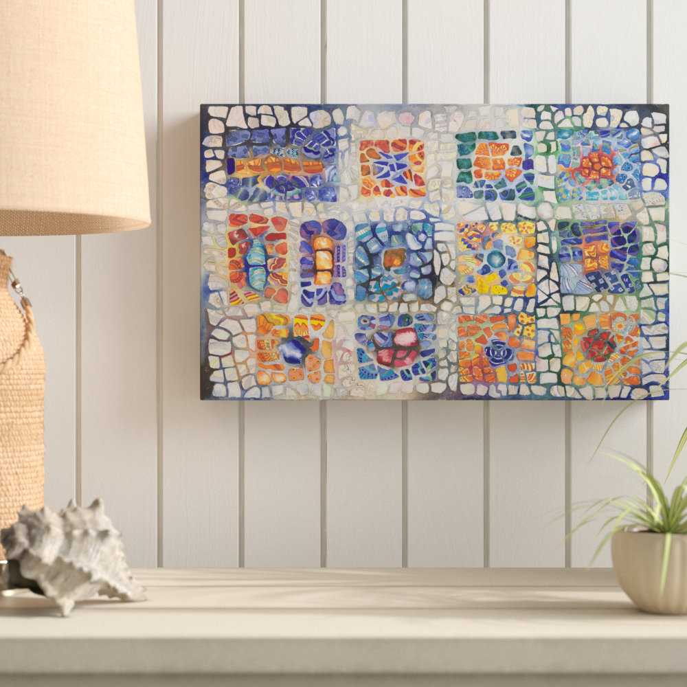 Highland Dunes Complementary Mosaic by Charlsie Kelly - Print on Canvas ...