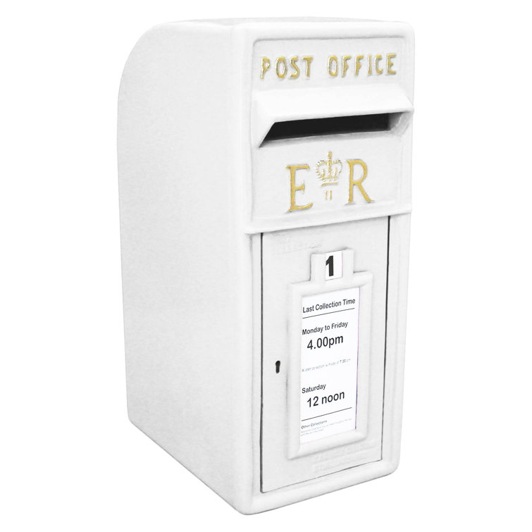 Ophelia & Co. Bryton Locking Wall Mounted Letter Box | Wayfair.co.uk