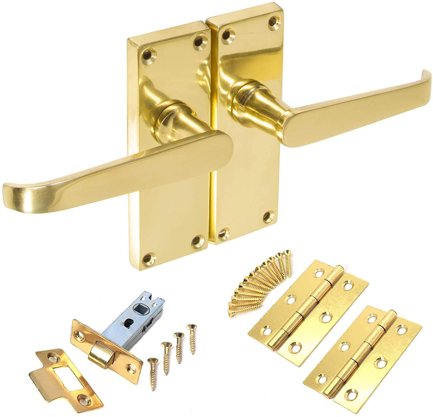 Golden Grace Lever Latch Door Handle | Wayfair.co.uk