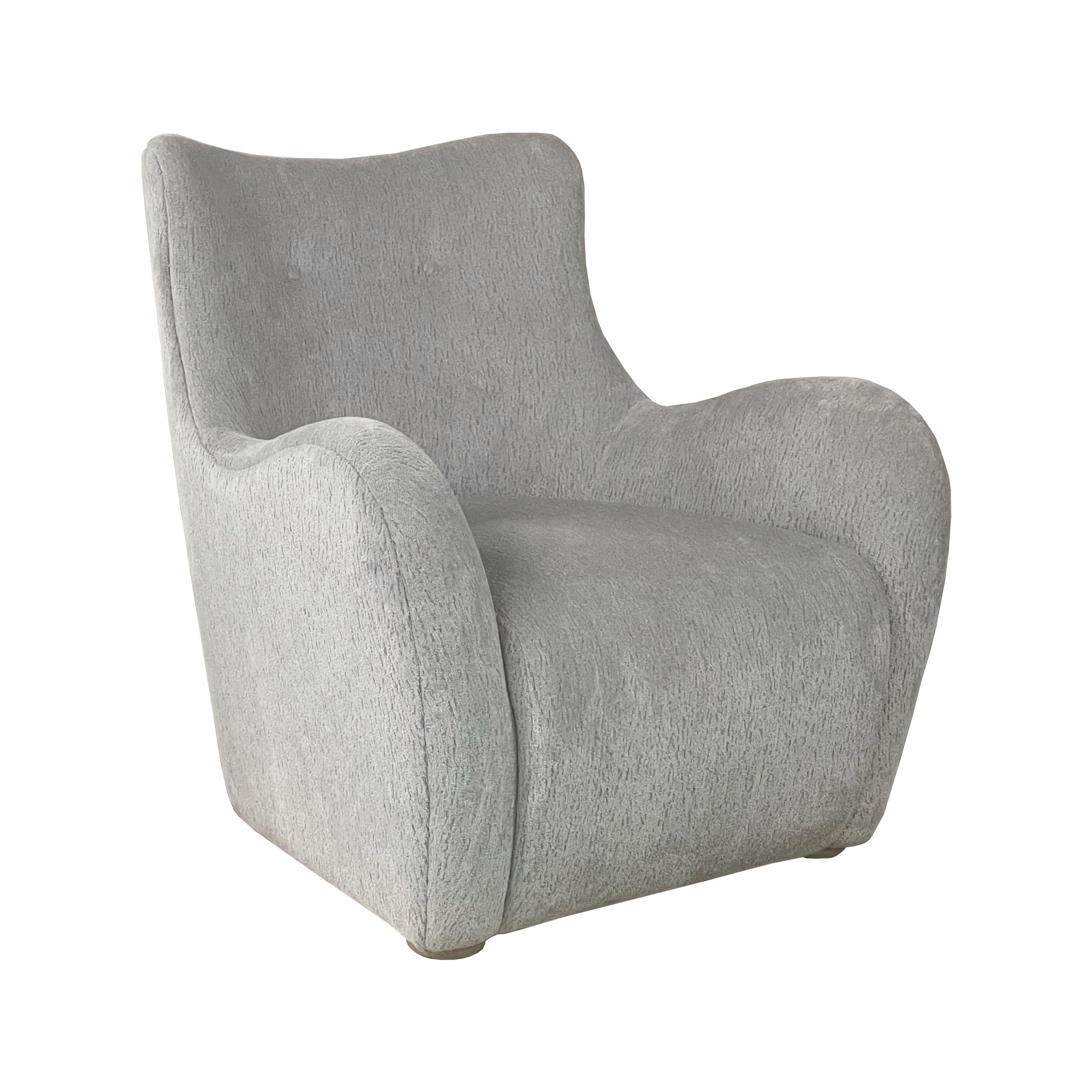 Latitude Run® Swivel Accent Chair In Zinc Colored Fabric (Accent Chair ...
