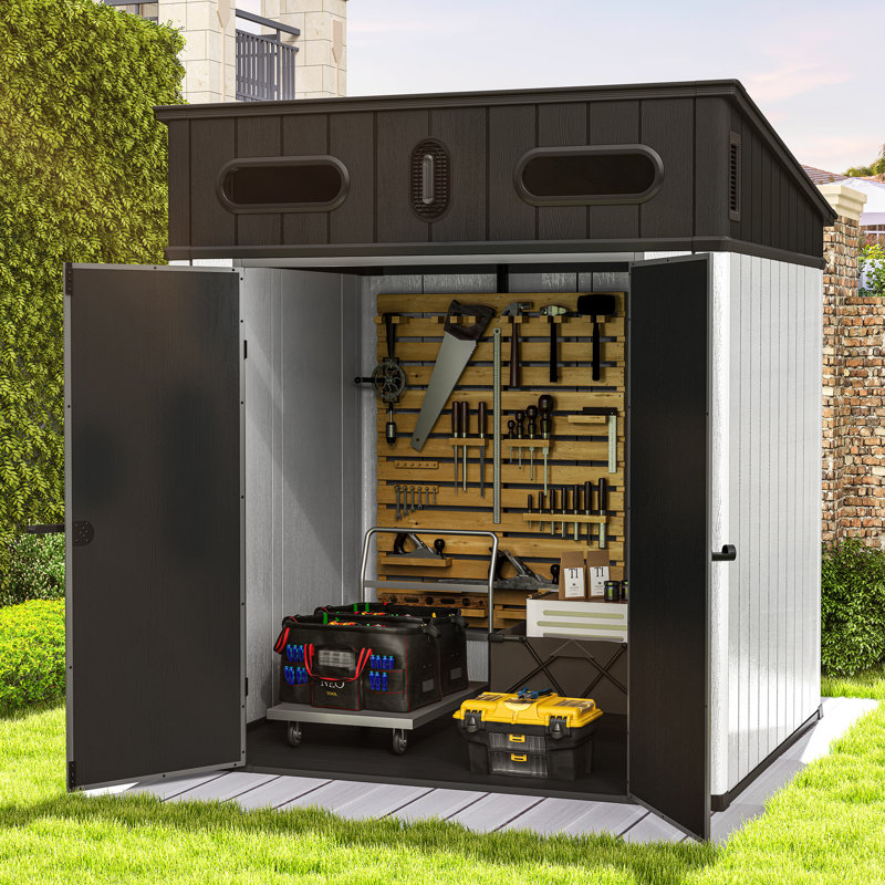 Balconera 6x6 FT Outdoor Storage Shed & Reviews | Wayfair