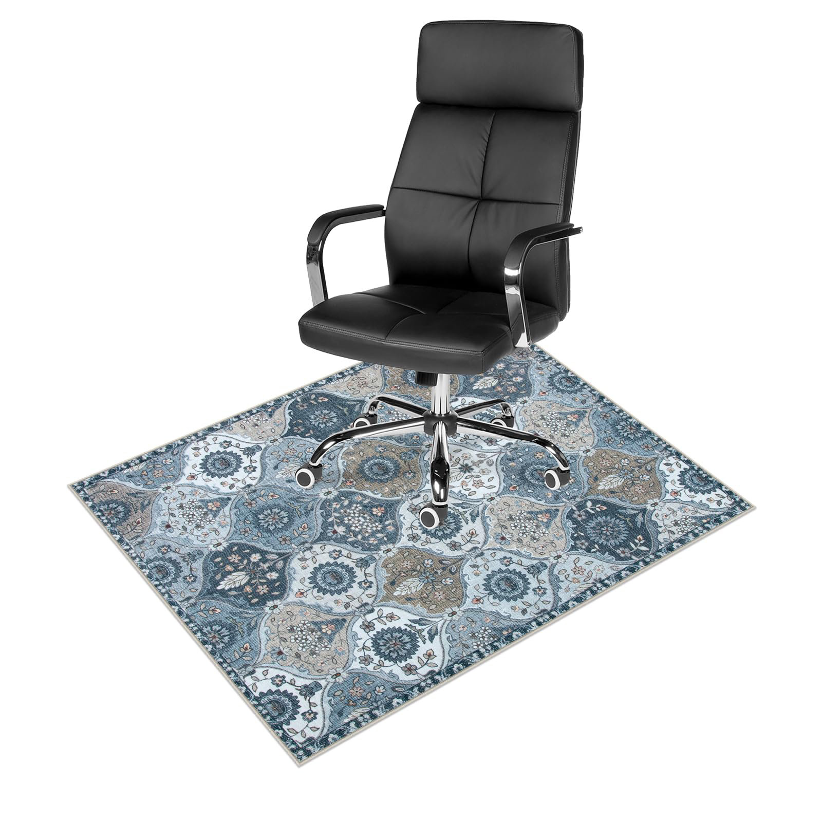PEROTIX 48"x60" Office Chair Mat – Anti-Slip Under Desk Rug | Wayfair